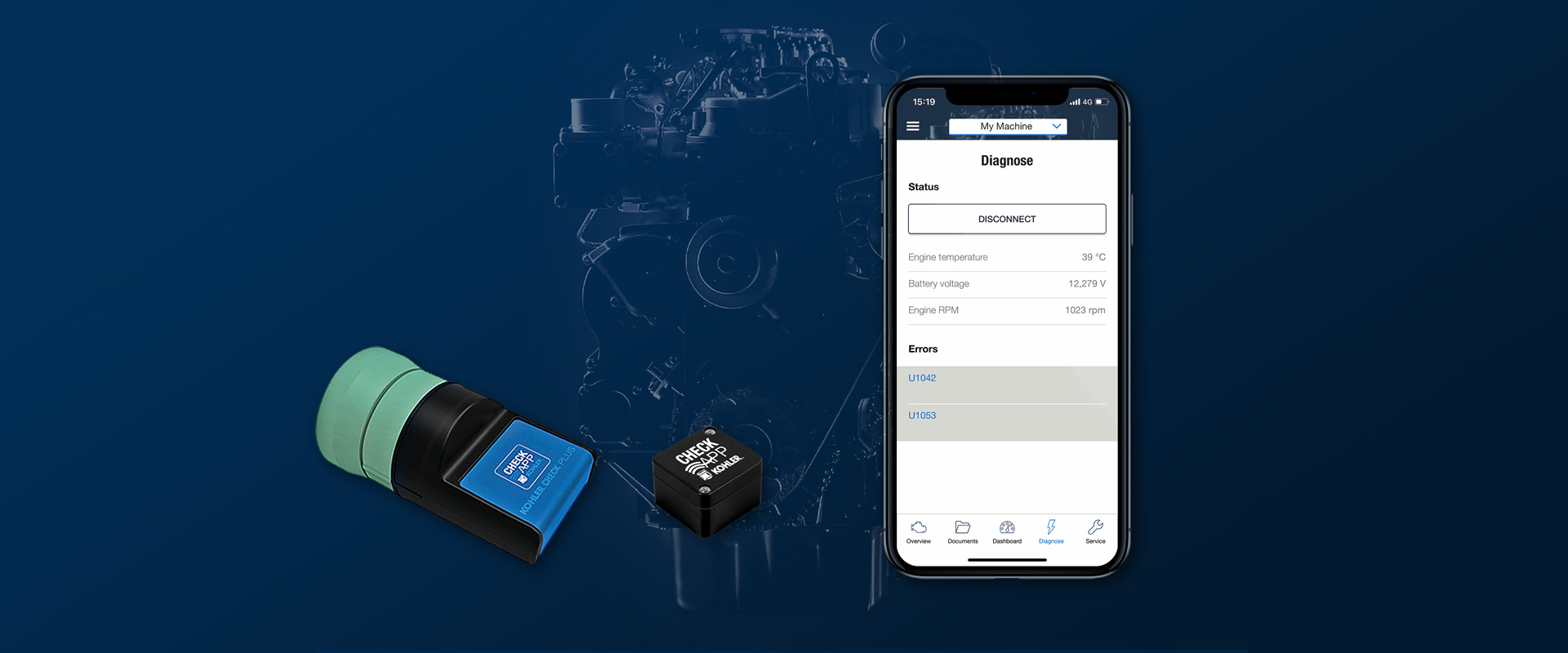 Engine Monitoring Mobile App to simplify maintenance
